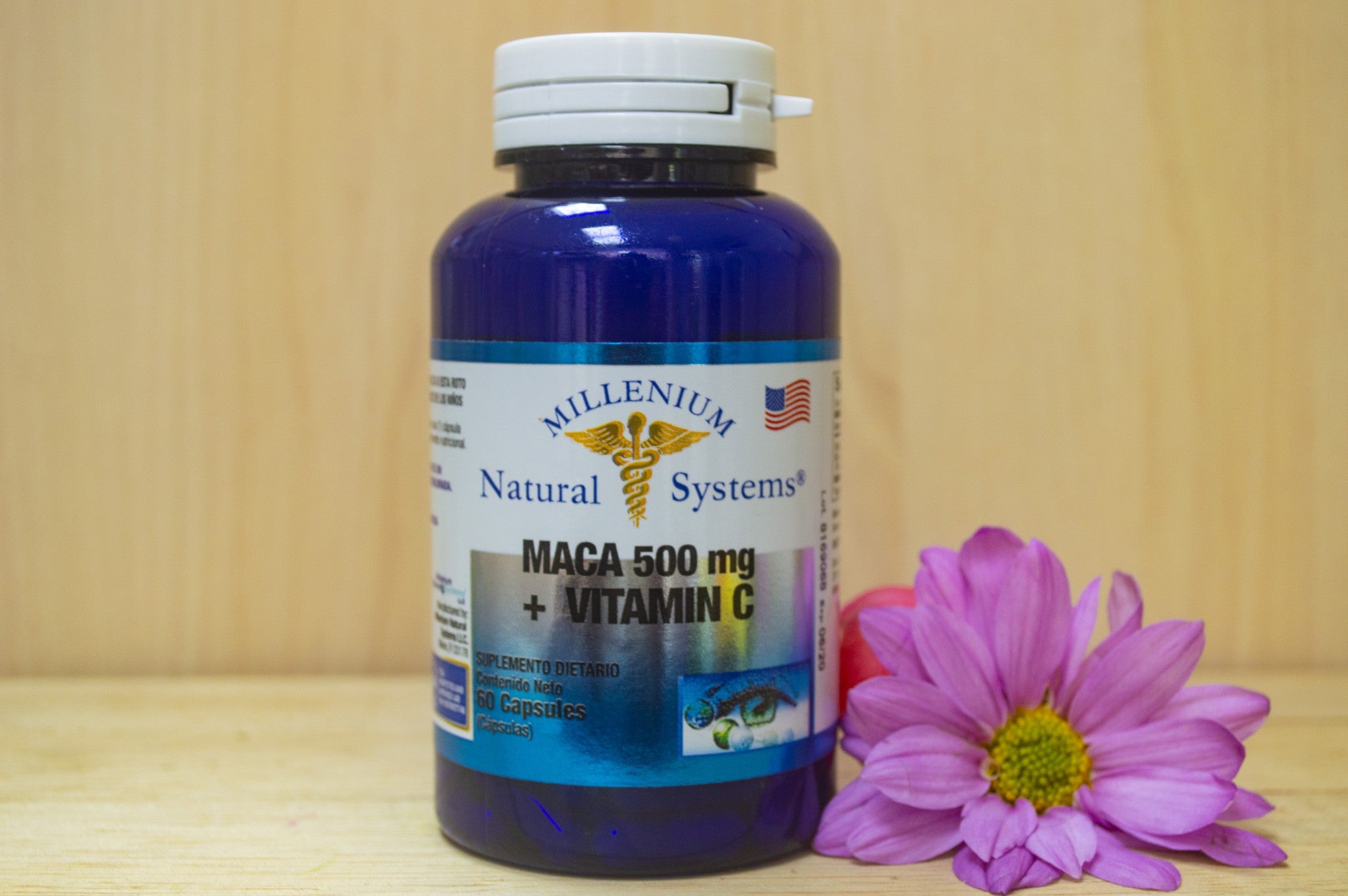 MACA 500 MG + VITAMIN C – Tienda Neem